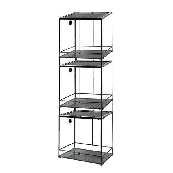 7 Style Reptizoo Large Size Stackable Reptile Tank(3 tanks) – REPTI ZOO